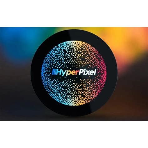 hyperpixel 2 1 round hi res display for raspberry pi robotshop