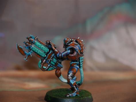 Finished My First Canoptek Wraith Pretty Happy With The Pink Purple And Green Combination Candc