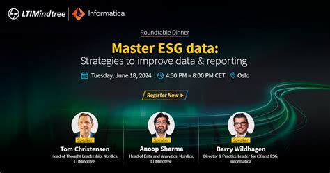 Ltimindtree On Linkedin At The Heart Of Esg Lies A Data Challenge