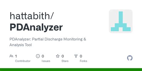 Github Hattabithpdanalyzer Pdanalyzer Partial Discharge Monitoring