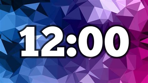 Twelve Minute Timer Youtube
