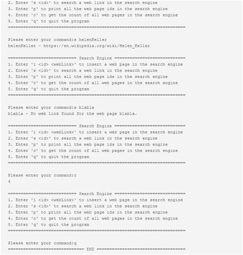 Solved Implementing A Search Engine Through The Use Of A Chegg Com