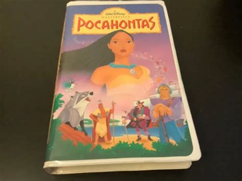 Pocahontas A Walt Disney Masterpiece 1996 Movie Vhs Video Sealed