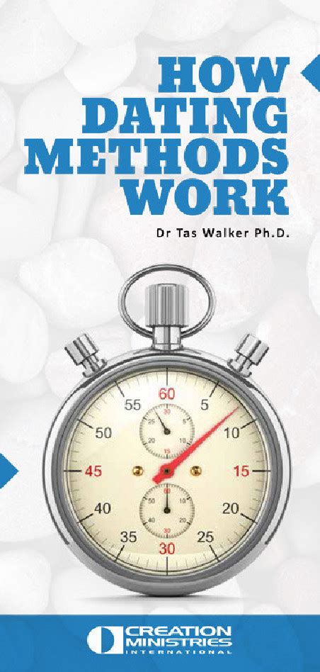 How Dating Methods Work Brochure