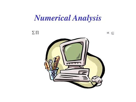 PPT Numerical Analysis PowerPoint Presentation Free Download ID 4308634