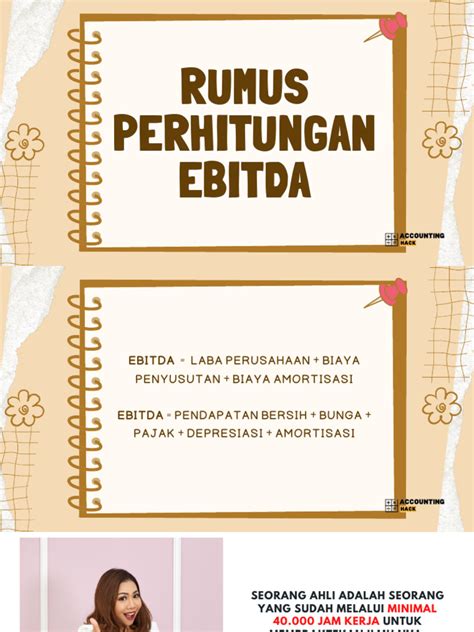 Rumus Dan Perhitungan Ebitda Pdf Bisnis