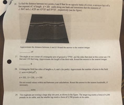 Solved To Find The Distance Between Two Points A And B Chegg