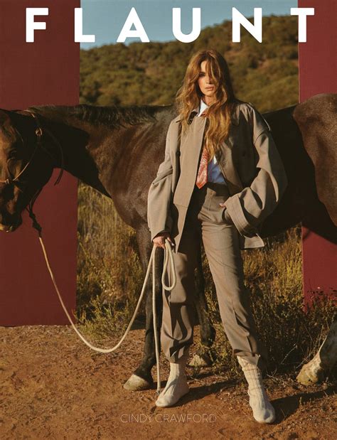Cindy Crawford Covers Flaunt Magazine Issue 190 By Greg Swales
