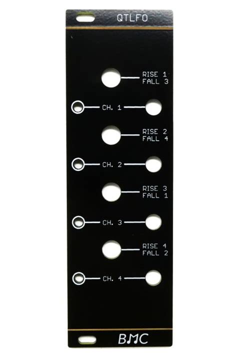 Oscillosaurus Barton Qtlfo Bmc031 Panel Modular Addict Synth Diy