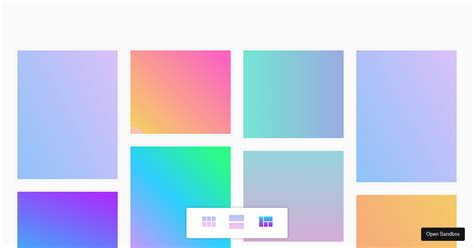 masonry layout codesandbox