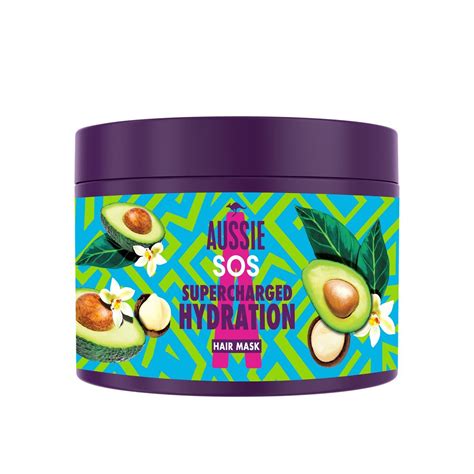 Aussie SOS Supercharged Moisture Hair Mask 450ml (15.22floz) United States