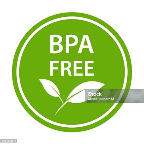Bpa 무료 비스페놀 A 및 프탈레이트 그래픽 디자인 로고 웹 사이트 소셜 미디어 모바일 앱 Ui 일러스트 레이 션을위한 무료 아이콘 벡터 비 독성 플라스틱 기호 독성