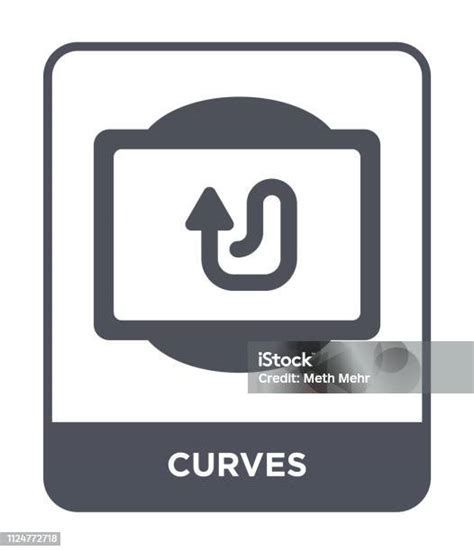 曲線圖標向量在白色背景 曲線時尚填充圖示從交通標誌集合向量圖形及更多數據圖片 數據 曲線 鈴 Istock