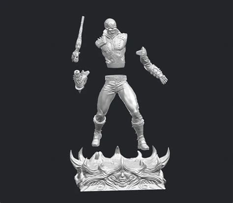 Ghost Rider D Printing Model STL