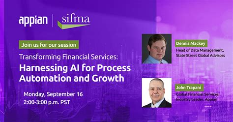 Appian Corporation On Linkedin Processautomation Sifmaops