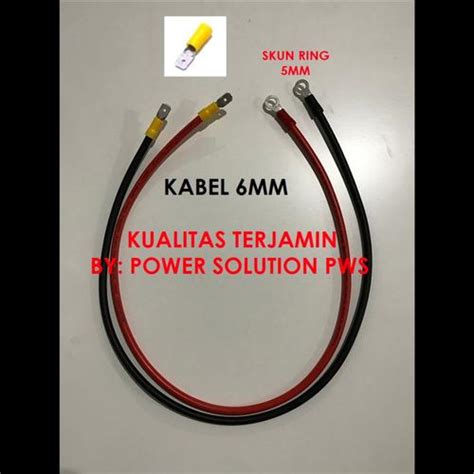 Jual Kabel Sambungan Ups Ke Aki Kabel Jumper Aki Ups Mm M Male Ring Jakarta Pusat