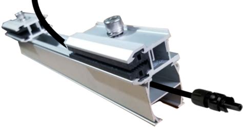 Frameless PV Module Installation Rail Mounting And Wire Management Tigo Help Center