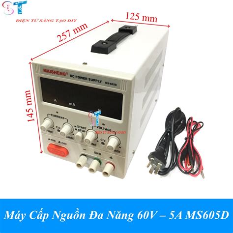 Máy Cấp Nguồn Đa Năng Maisheng 0V- 60V 5A MS605D | Shopee Việt Nam