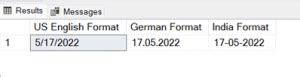Format Sql Server Dates Using Format Function In Sql Server