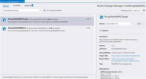 Net Core Web Api Logging Using Nlog In Rabbitmq