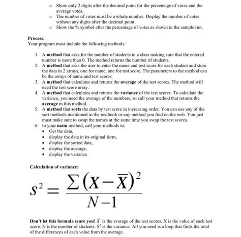 Solved Constraint Do Not Use Break Or Continue In Your