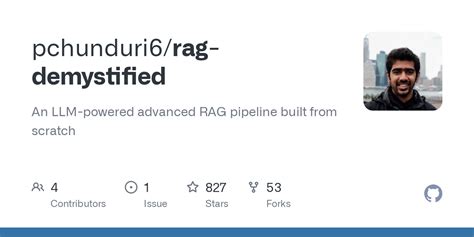 GitHub Pchunduri Rag Demystified An LLM Powered Advanced RAG Pipeline Built From Scratch