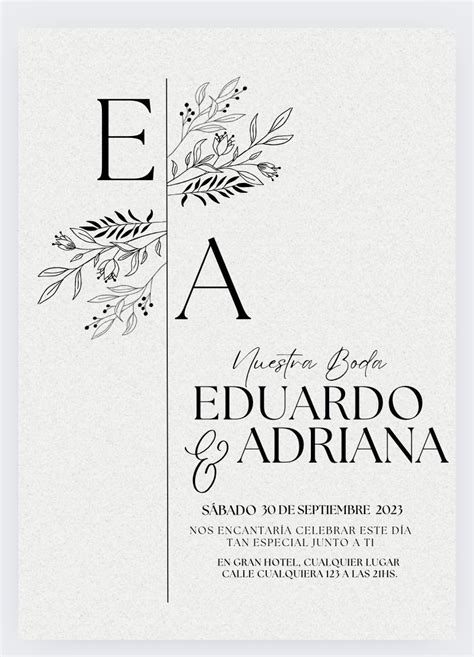 Pin De Alwany Marchon En Wedding En 2025 Invitaciones De Boda Digitales Invitaciones De Boda