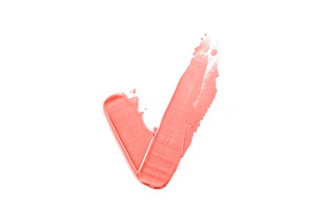 밝은 베이지색 얼룩 Foundationin의 확인 표시가 흰색 배경에 고립의 형태 확인표시에 대한 스톡 사진 및 기타 이미지 확인표시 붓놀림 메이크업 화장품 Istock