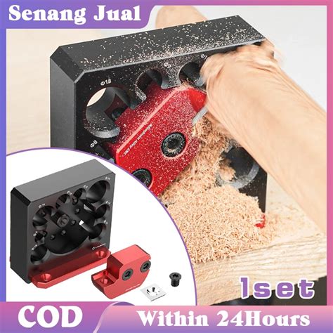 Jual 1set Alat Pembuat Dowel Dowel Maker Aluminium Cnc Alat Dowel Kayu