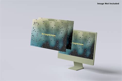 Premium Psd Imac Screen Presentation Mockup