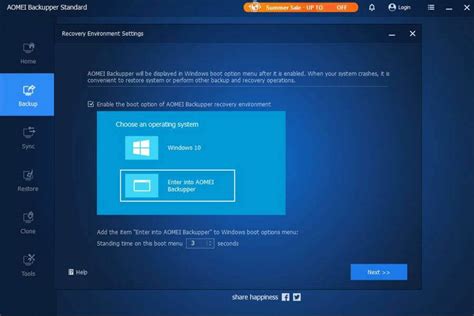 how to make system backup with aomei backupper daves computer tips