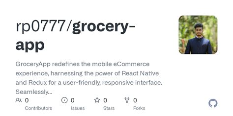 GitHub Rp Grocery App GroceryApp Redefines The Mobile ECommerce Experience Harnessing