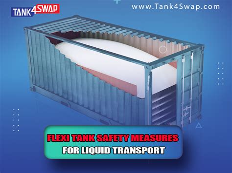 Flexi Tank Safety Measures For Liquid Transport Tank4swap