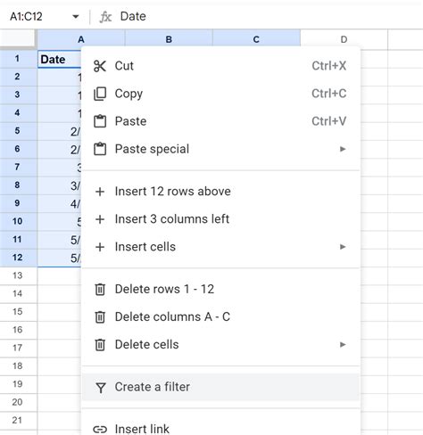 How To Filter Dates By Month In Google Sheets