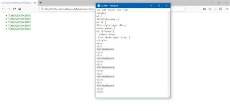 Learn How To Make Basic Css Stylesheet In Notepad