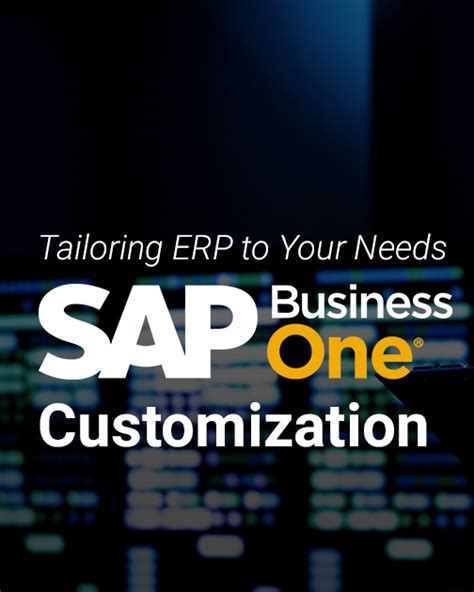 Sap Business One Customization Accelon