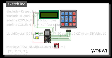 Doorlock Wokwi ESP32 STM32 Arduino Simulator