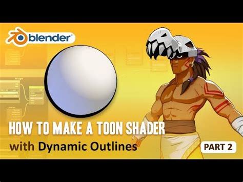How To Make A Toon Shader With Dynamic Outlines BlenderNation Blender Tutorial Blender