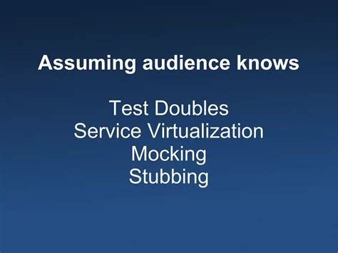 introduction to jms service virtualization ppt