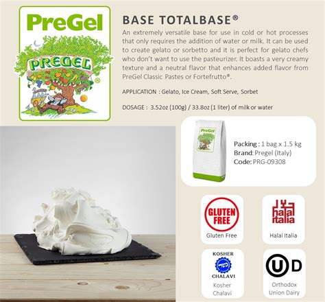 Pregel All Purpose Base Totalbase 100 1 5 Kg Bases Pregel Penang Malaysia George Town