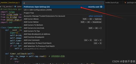 Ros2 Vscode里的python库波浪线解决办法vscode中rclpy有波浪线 Csdn博客