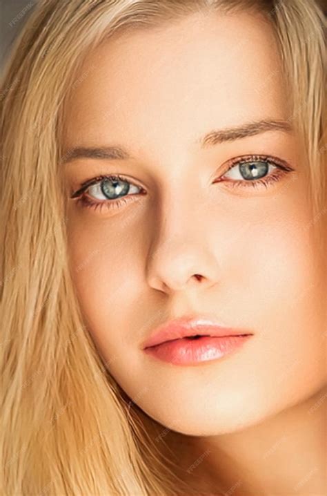 Premium Photo Natural Beauty And No Makeup Look Beautiful Young Woman