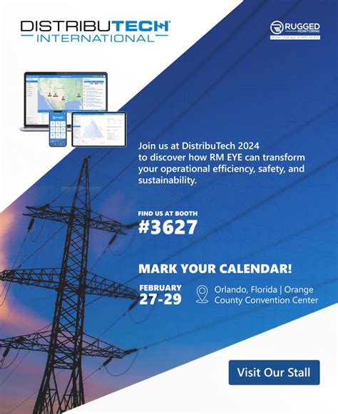 Rugged Monitoring On Linkedin Ruggedmonitoring Distributech2024 Electricalassetmonitoring Rmeye