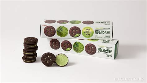 녹차와 사랑에 빠진 과자 당신의 선택은 롯데 공식블로그