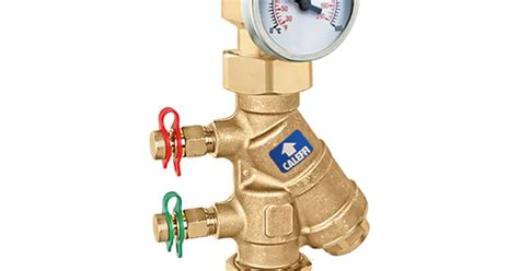 Flowcal ™ Press Y Body Automatic Balancing Valves Caleffi S P A