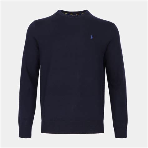 [정품보장] 폴로 남자 포니 로고 피마코튼 니트 다크블루 710684957001 이랜드몰