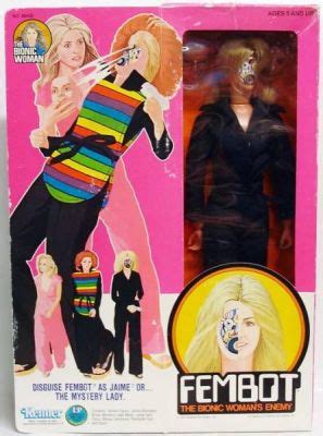 Bionic Woman Doll Fembot Mint In Box Kenner