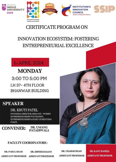 Drkruti Patel On Linkedin Entrepreneurship Youthdevelopment Enterprisingmindset Startup