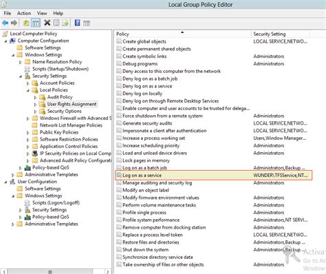 The Nullfactory Team Foundation Server Service Accounts