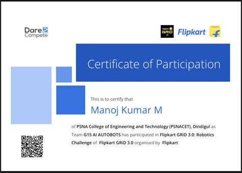 Manoj Kumar On Linkedin Flipkartgrid Robotics Challenge